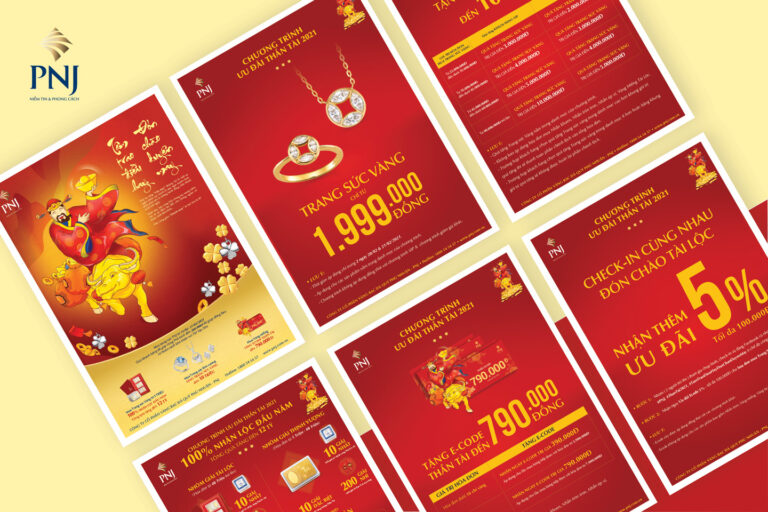 PNJ - Vareno | Công ty thiết kế logo, thương hiệu, website chuyên nghiệp