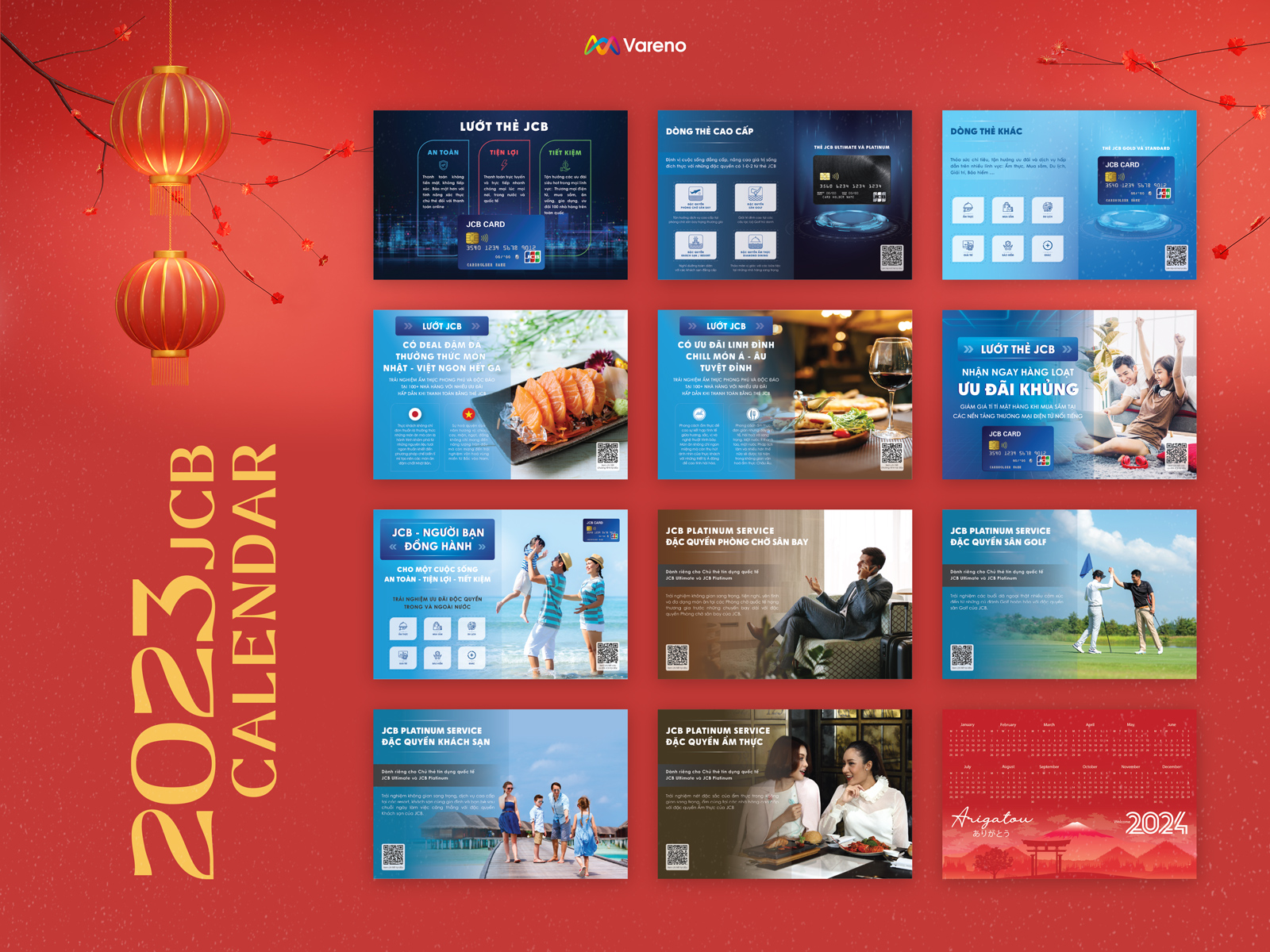Calendar JCB 2023 - Vareno | Công ty thiết kế logo, thương hiệu, website chuyên nghiệp